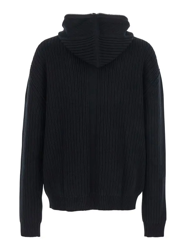 Rick Owens Hooded Zip-up Cardigan