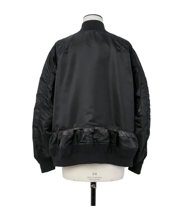 Sacai Nylon Twill Blouson - Black