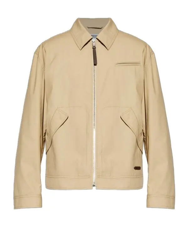Moschino Zip-up Jacket With Flap Pockets - No