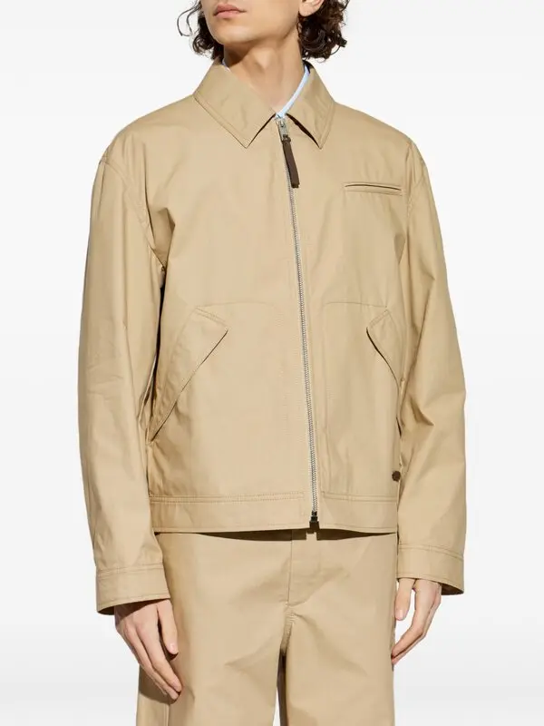 Moschino Zip-up Jacket With Flap Pockets