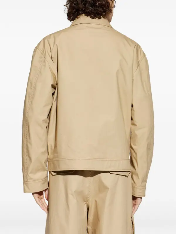 Moschino Zip-up Jacket With Flap Pockets