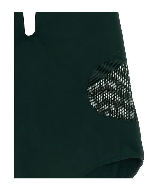ERES Halterneck One-piece Swimsuit With Mesh Panels