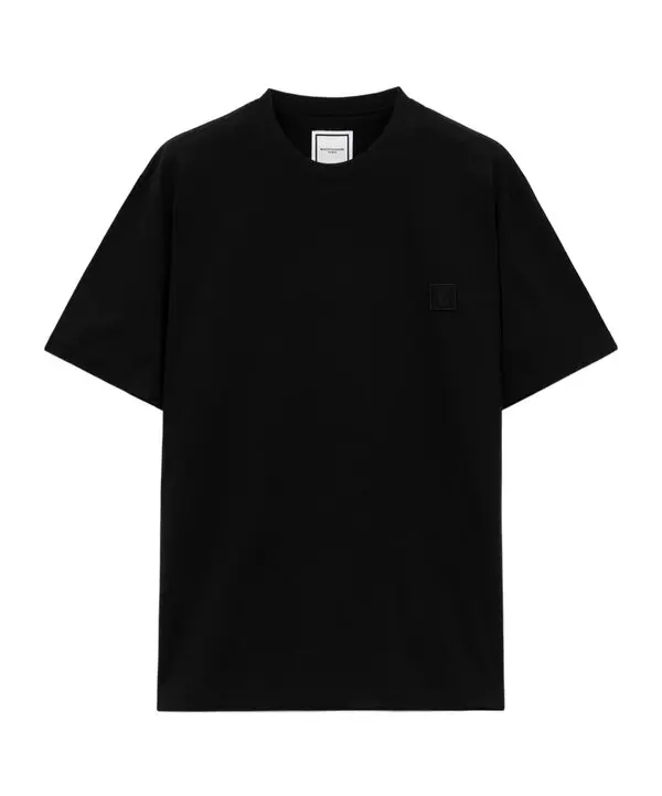 WOOYOUNGMI Logo Patch Floral T-shirt