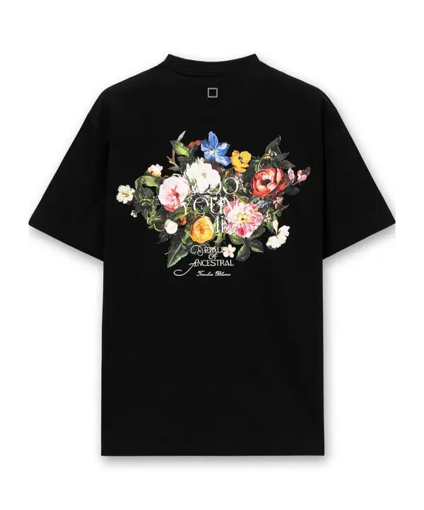 WOOYOUNGMI Logo Patch Floral T-shirt