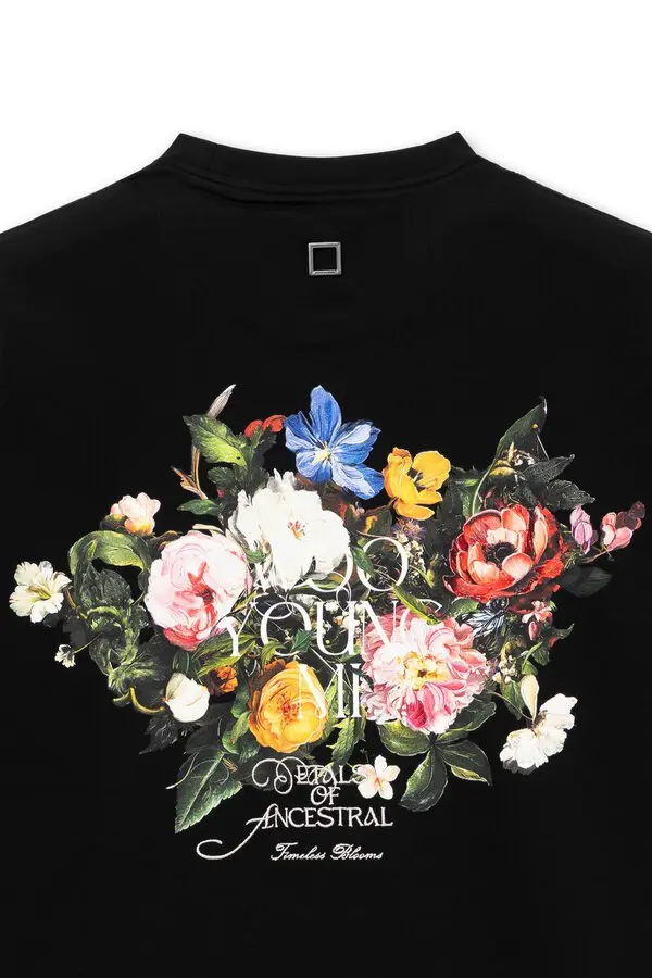 WOOYOUNGMI Logo Patch Floral T-shirt