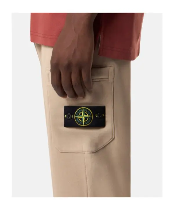 Stone Island Logo Patch Drawstring Trousers