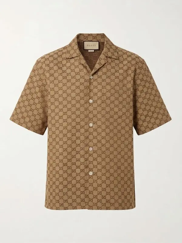Gucci Gg Supreme Oversized Shirt