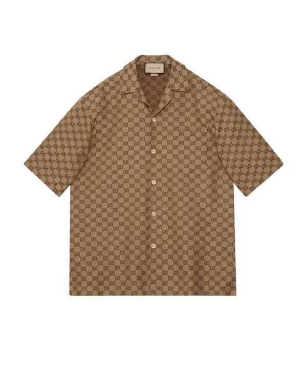 Gucci Gg Supreme Oversized Shirt
