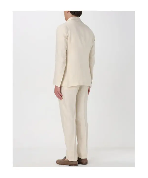 Tagliatore Long-sleeved Suit - White