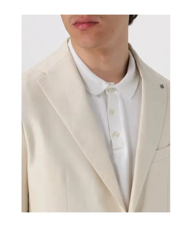 Tagliatore Long-sleeved Suit - White