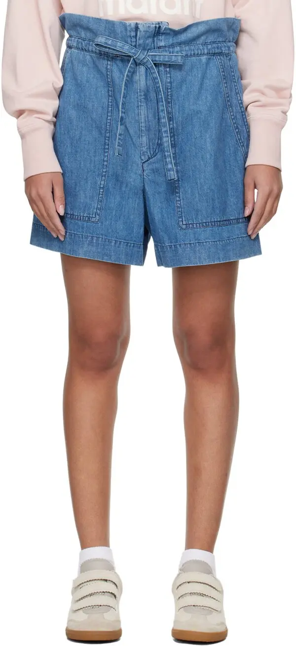 Isabel Marant Étoile Denim Drawstring Shorts