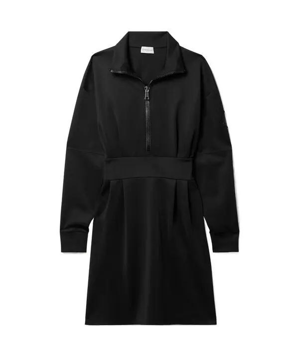 Moncler Long-sleeve Zipper Dress