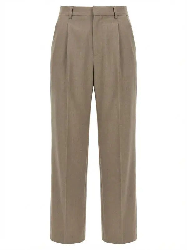 Gucci Wool Mouliné Tailored Trousers