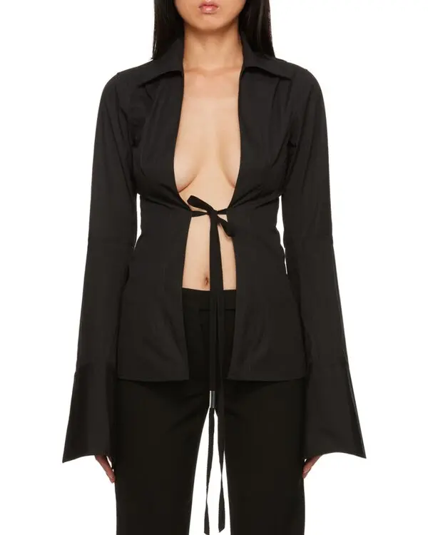 ANN DEMEULEMEESTER Linsey Drawstring Shirt