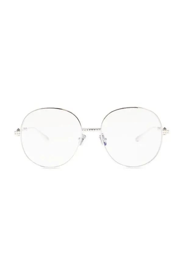 Valentino Garavani Round Frame Glasses - White
