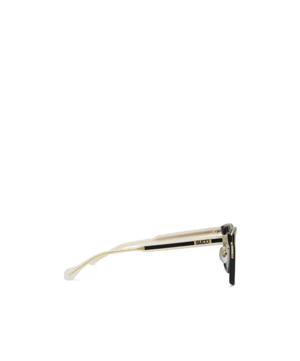 Gucci Geometric Frame Sunglasses