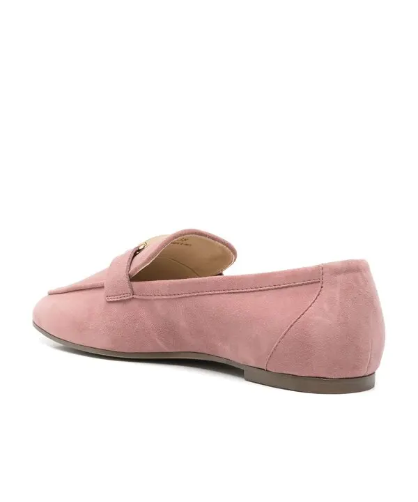 TOD'S Flat Loafers With Logo Detail