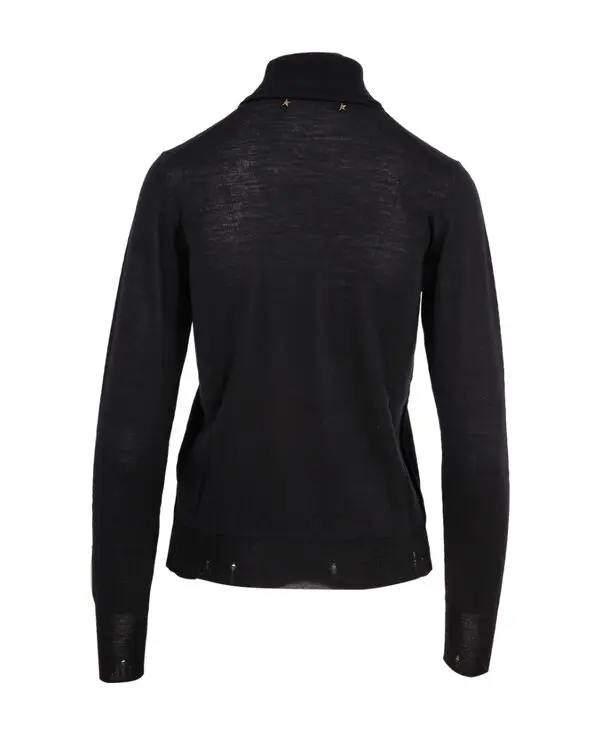 GOLDEN GOOSE Distressed Turtleneck Jumper