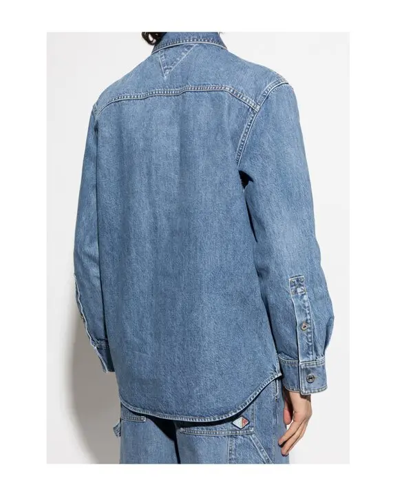 Bottega Veneta Long Sleeve Denim Jacket