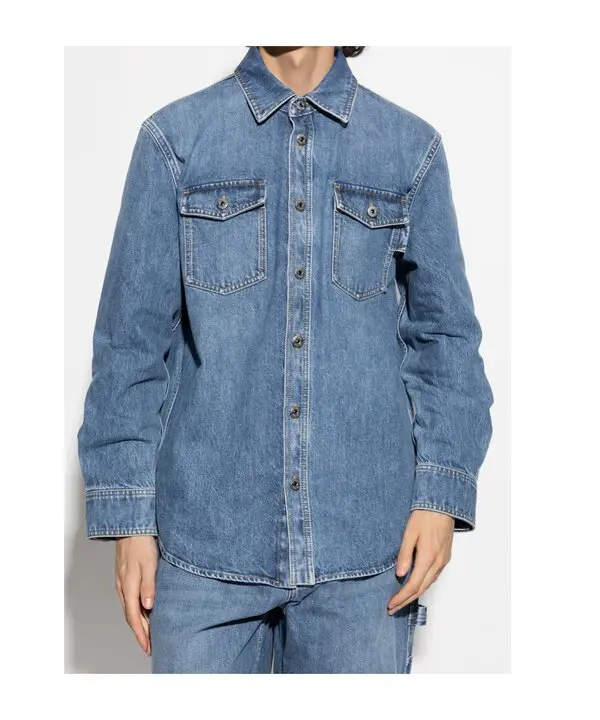 Bottega Veneta Long Sleeve Denim Jacket