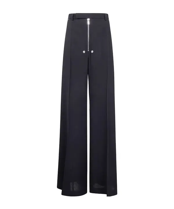 Rick Owens Belas Zip-fastening Wide-leg Trousers - Black