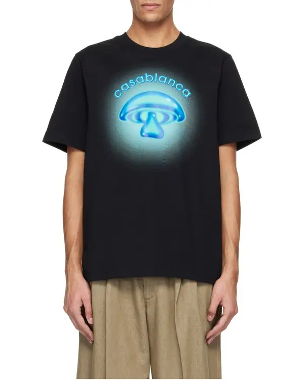 Casablanca Mushroom Graphic T-shirt