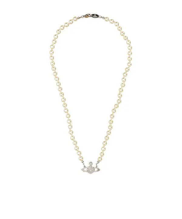 VIVIENNE WESTWOOD Orb Pendant Necklace - Yellow