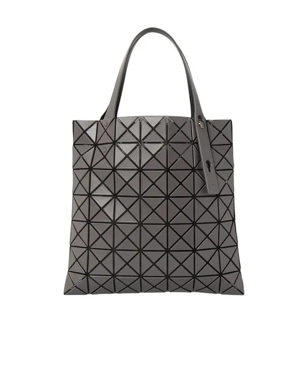 Issey Miyake Geometric Pattern Tote - Black