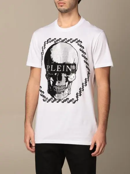 Philipp Plein Crystal-skull Crew Neck T-shirt