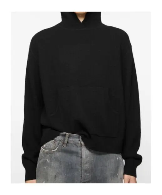 Acne Studios Appliqué Hoodie - Black