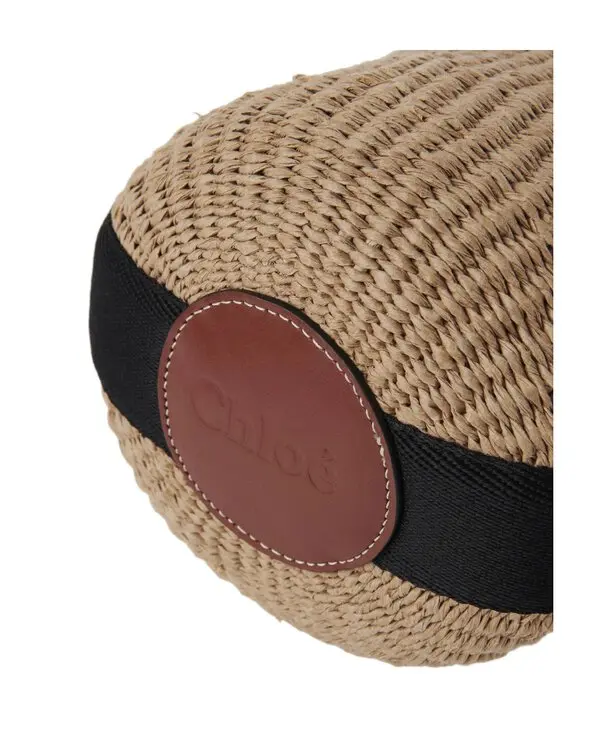 Chloé Woody Small Basket Bag - Nude