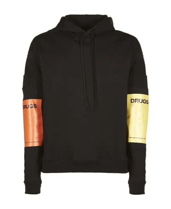Raf Simons Logo Hooded Sweater