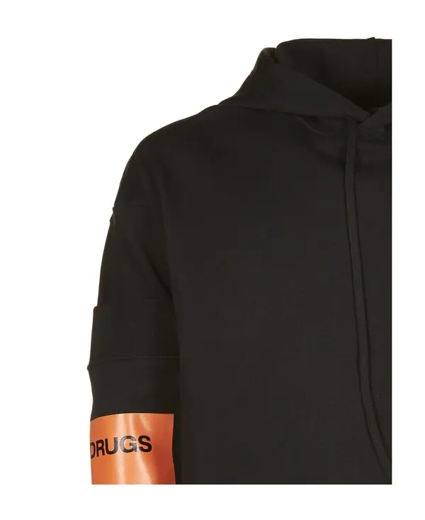 Raf Simons Logo Hooded Sweater