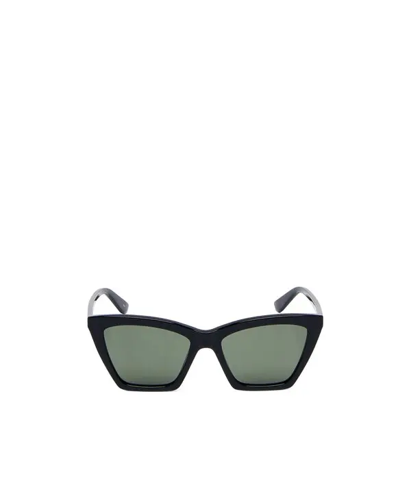 Alexander McQueen Geometric Cat-eye Sunglasses - Black/smoky
