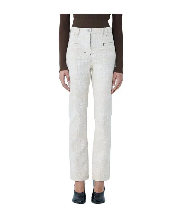 Jacquemus Le De-nîmes Norma Mid Rise Jeans