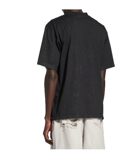 Balenciaga City Of Angels Faded T-shirt - Faded Black