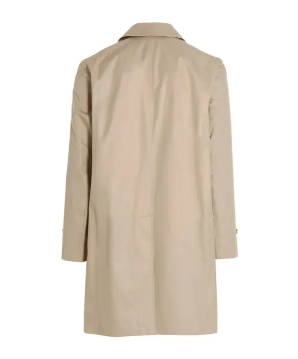 Burberry Single-breasted Button-fastening Coat