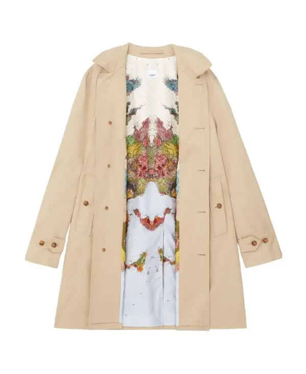 Burberry Single-breasted Button-fastening Coat