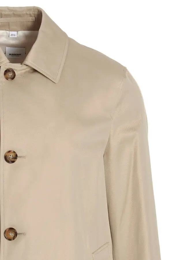 Burberry Single-breasted Button-fastening Coat