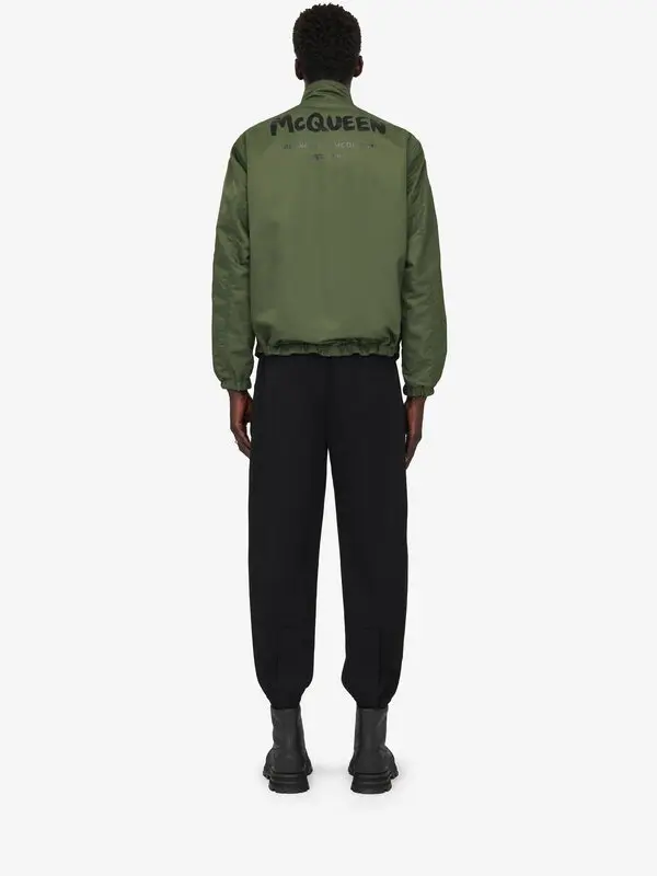 Alexander McQueen Hybrid Reversible Bomber Jacket