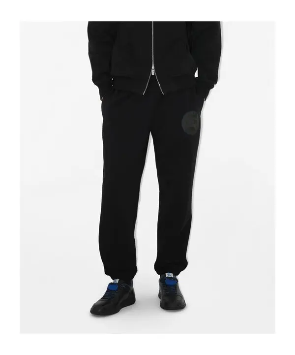 Burberry Equestrian Knight-printed Tapered Track Pants