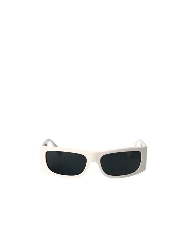 Versace Logo Sunglasses - White