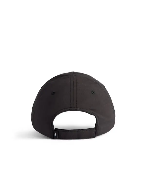 Balenciaga Logo Embroidered Baseball Cap - Black/white