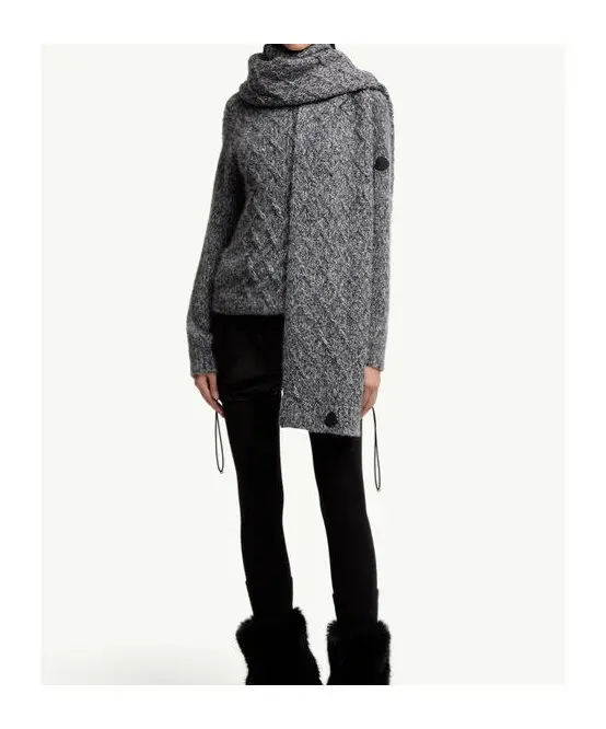 Moncler Alpaca Blend Scarf