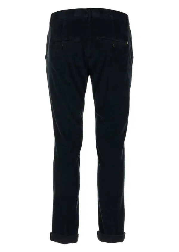 DONDUP Belt Loop Casual Pants - Black