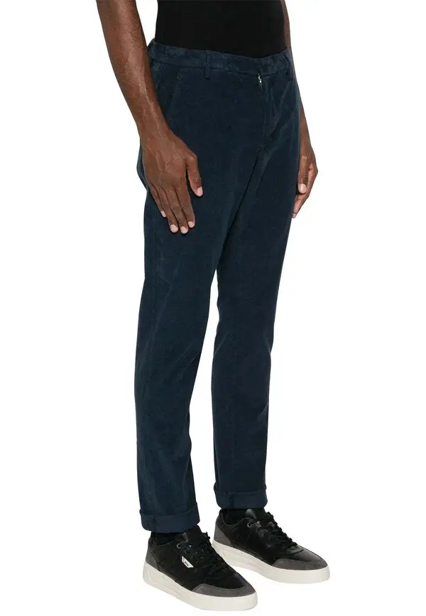 DONDUP Belt Loop Casual Pants - Black