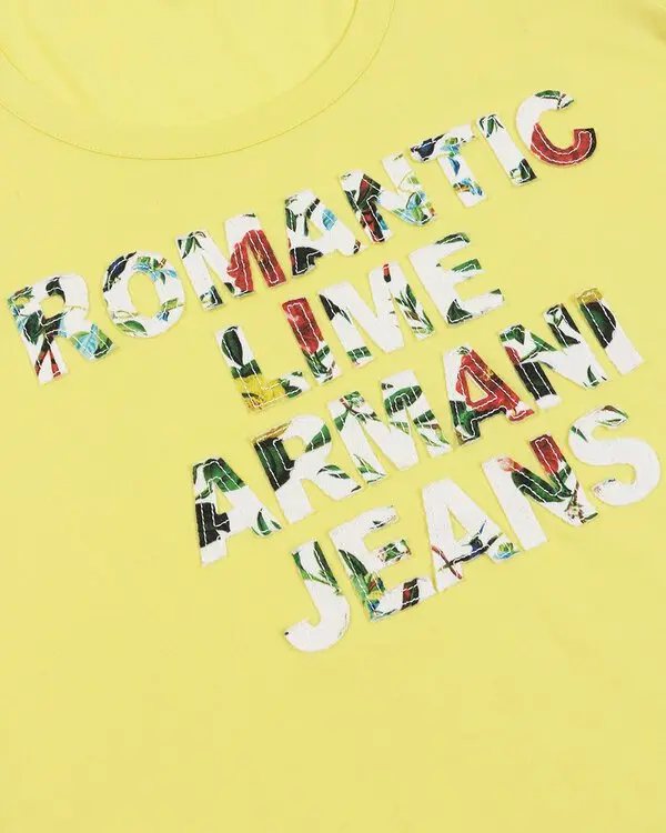 Emporio Armani Round Neck Short Sleeve T-shirt