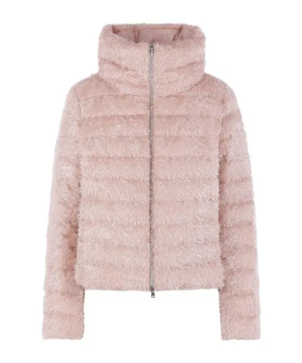 Herno Quilted Faux-fur Coat
