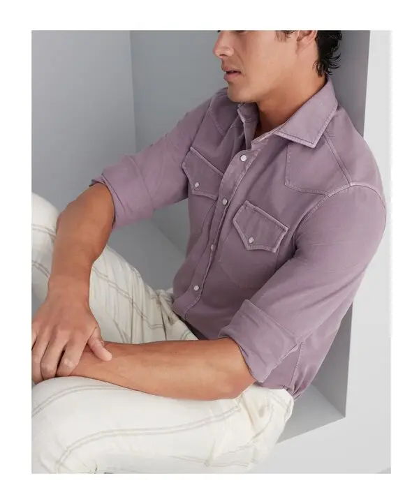 Brunello Cucinelli Long-sleeved Button-up Shirt - Gray