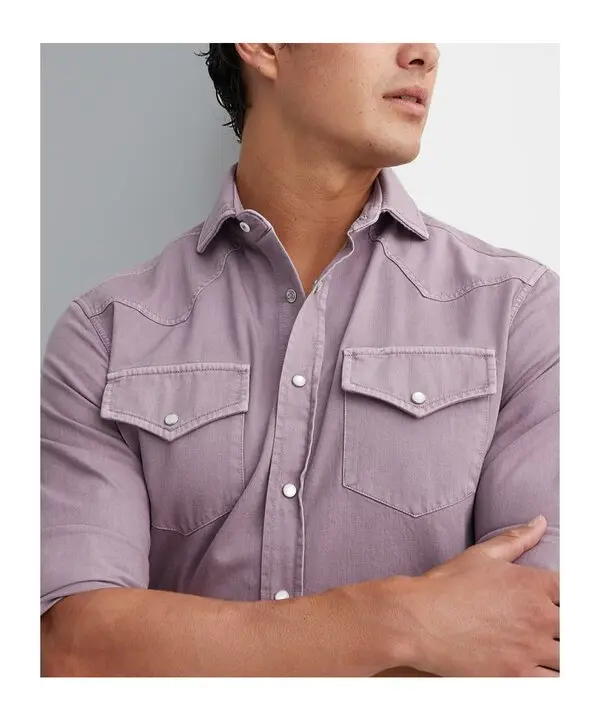 Brunello Cucinelli Long-sleeved Button-up Shirt - Gray